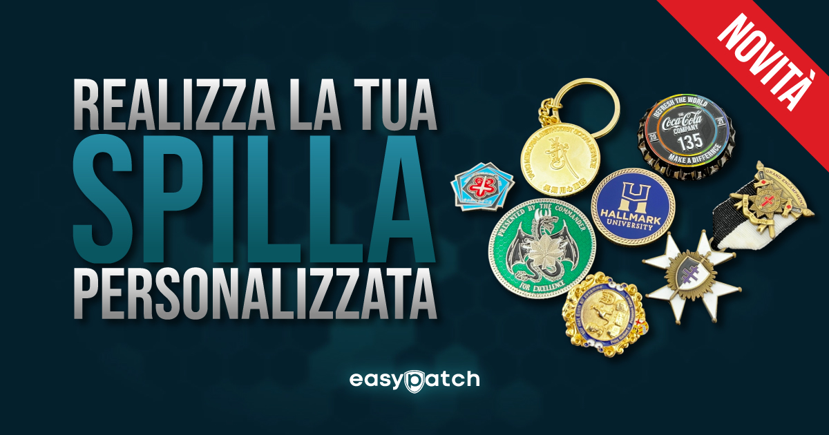 Realizza la tua spilla personalizzata