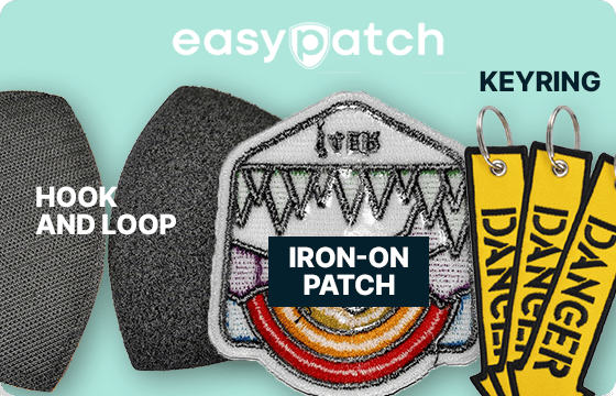 Patch Ricamate Personalizzate | EasyPatch